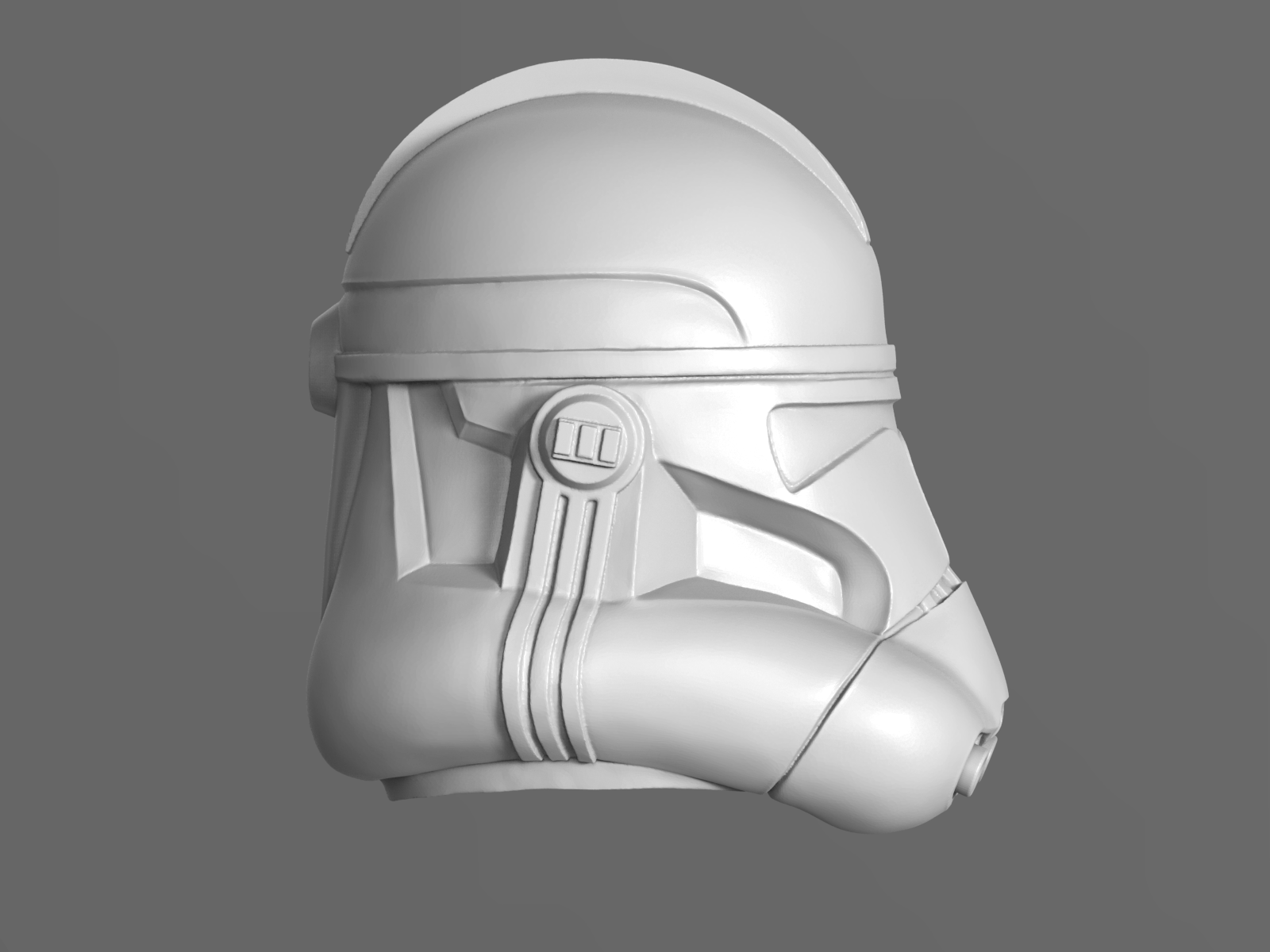 🪖 C Galaxy Trooper P2 Helmet Fan Art・ STL File for ・Cults