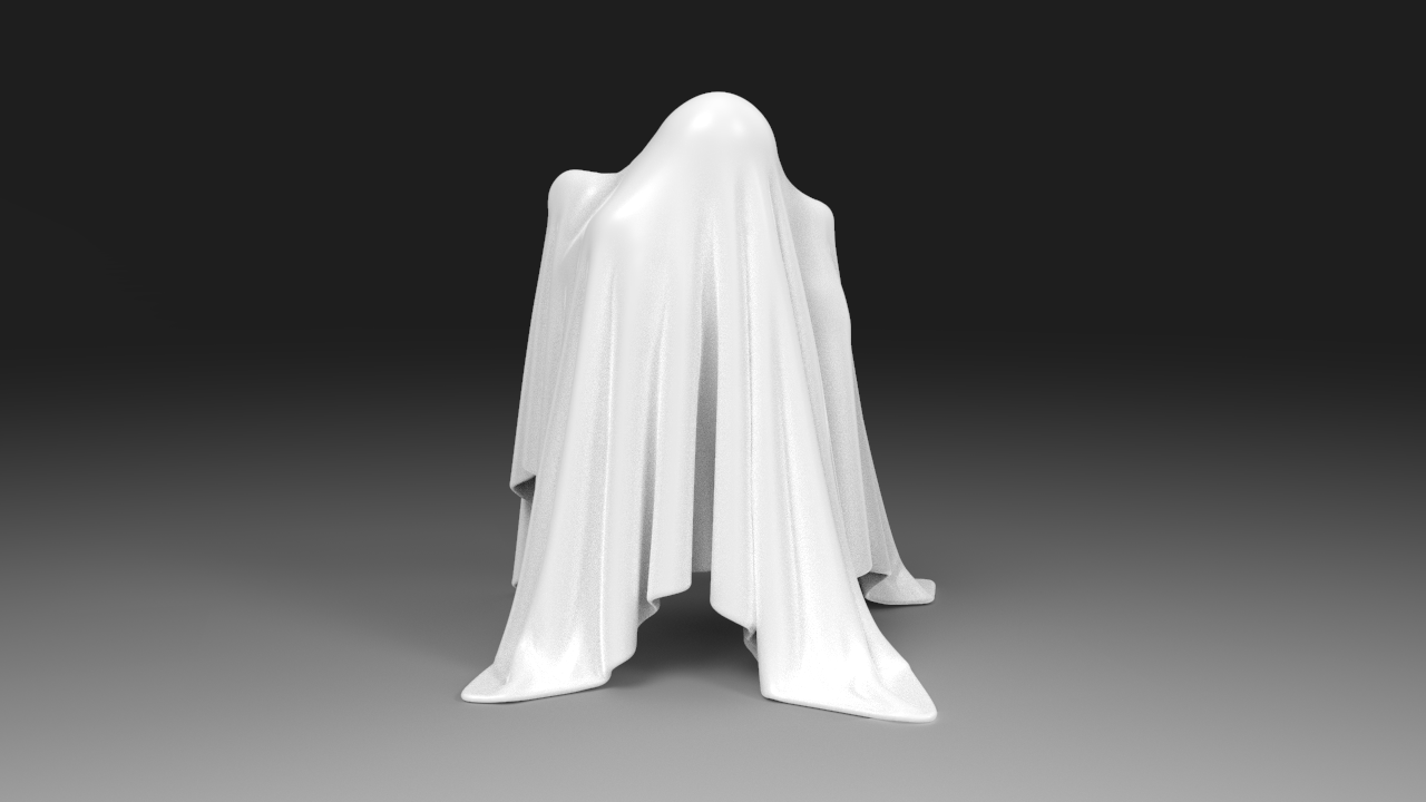 STL file Cloth Ghost 👻 ・Model to download and 3D print・Cults