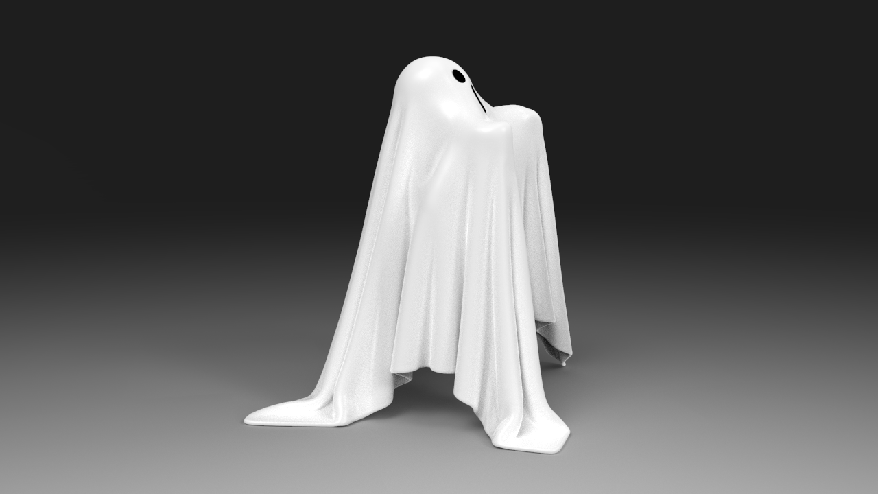 STL file Cloth Ghost 👻 ・Model to download and 3D print・Cults