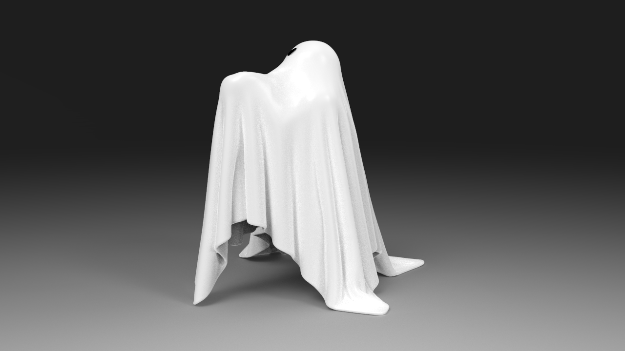 STL file Cloth Ghost 👻 ・Model to download and 3D print・Cults