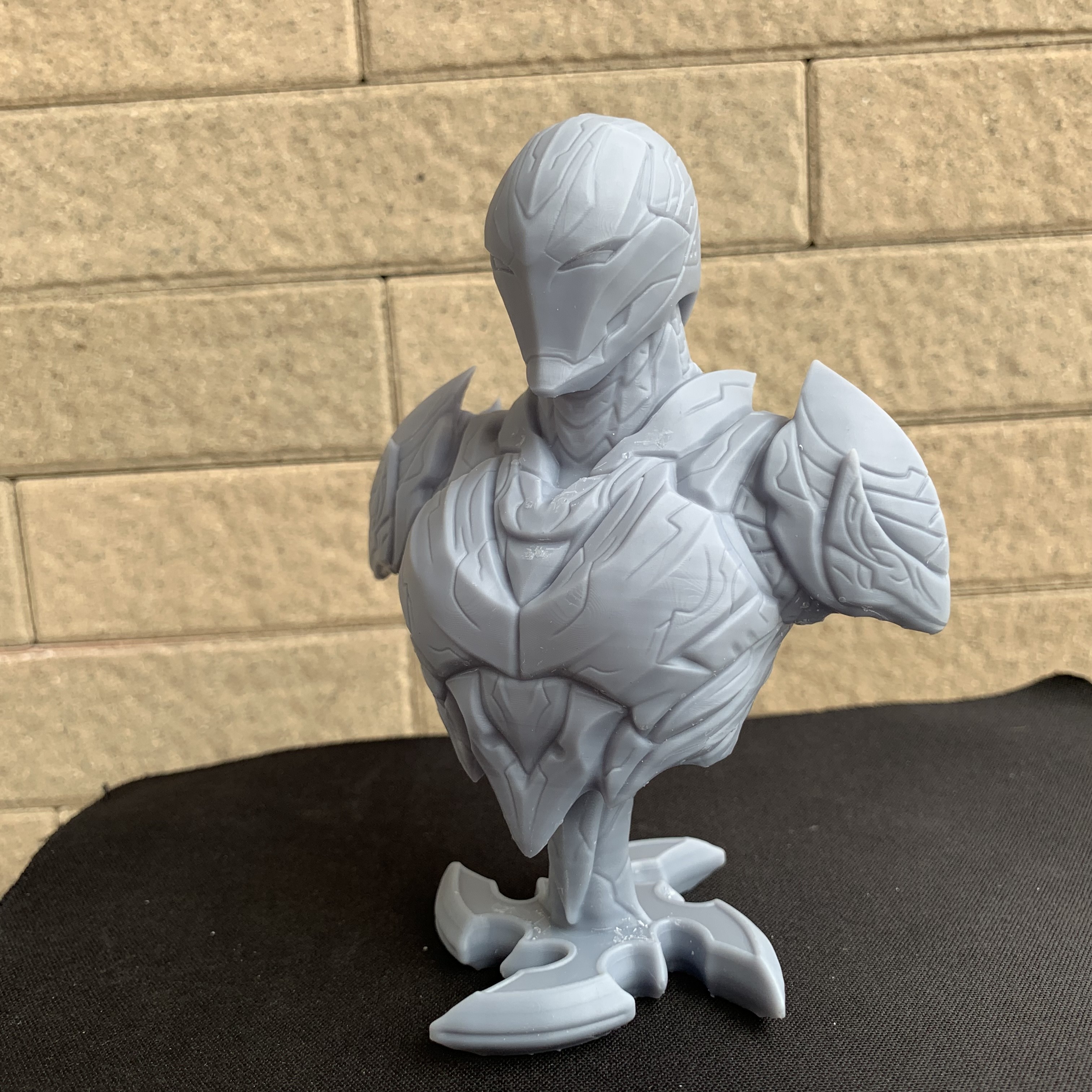 3D printable The Dark Armor Bust 3D print model • made with Anycubic ...