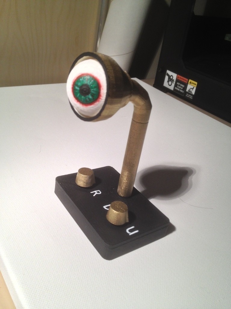 Free STL file Animatronic Eyeball with Manual Controls 🚗・3D printing ...