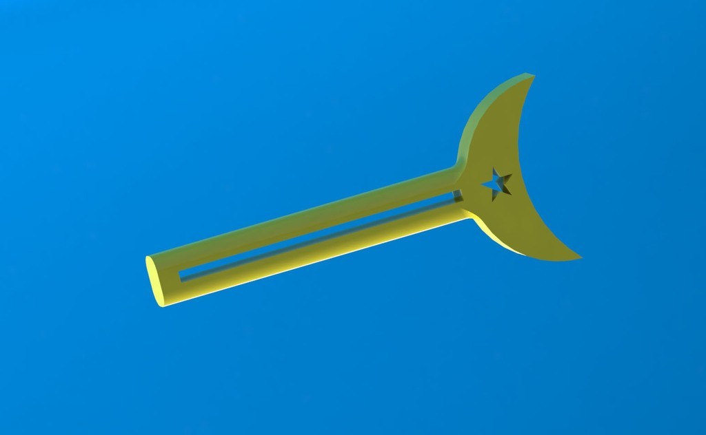 Free STL file Moon and Star Toothpaste Key 🌙 ・3D printing design to ...