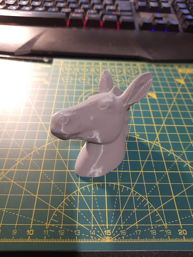 STL file Donkey head 📱 ・Model to download and 3D print・Cults