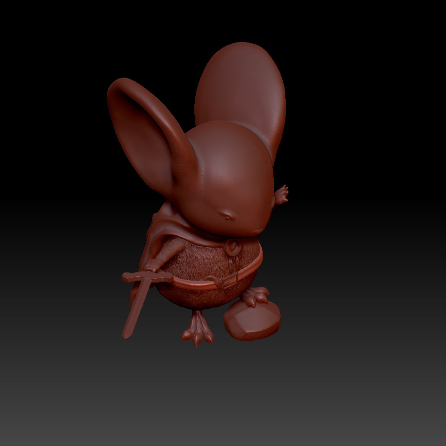 🐁 Mouse Guard Saxon・Free STL File for ・Cults