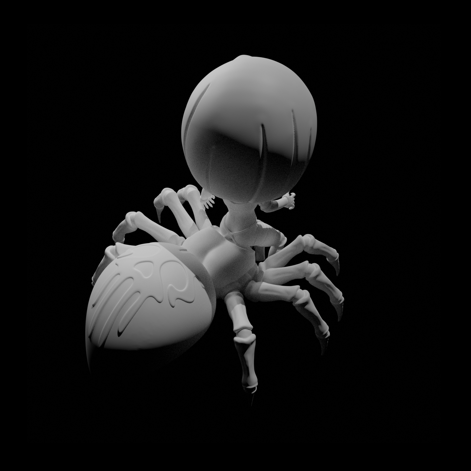 👹 Rachnera from Monster Musume・ STL File for ・Cults