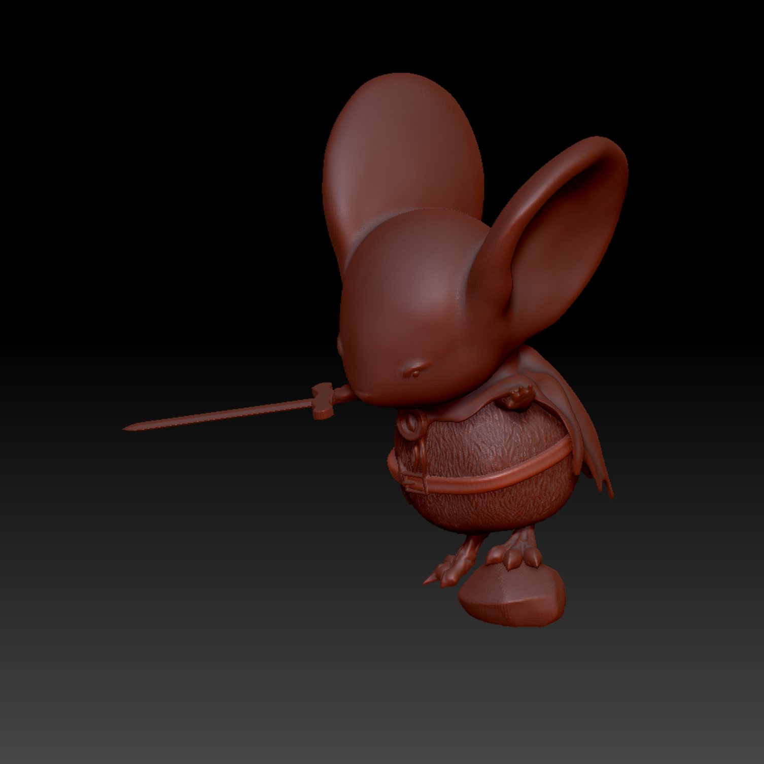 🐁 Mouse Guard Saxon・Free STL File for ・Cults