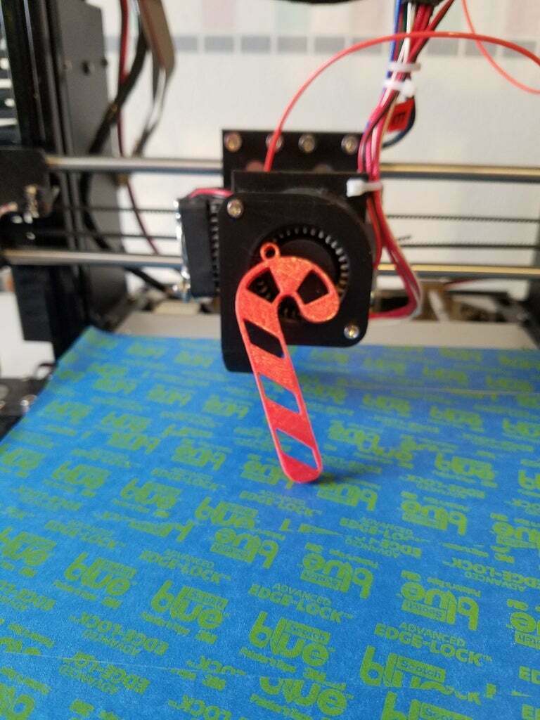 Free STL file Candy Cane ornament 🍬 ・3D print design to download・Cults