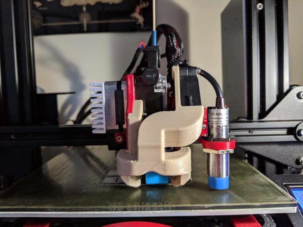 3D printable Creality Titan/ V6/ Volcano Direct Drive with BLTouch・Cults