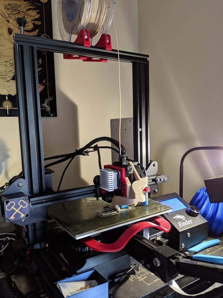 3D printable Creality Titan/ V6/ Volcano Direct Drive with BLTouch・Cults