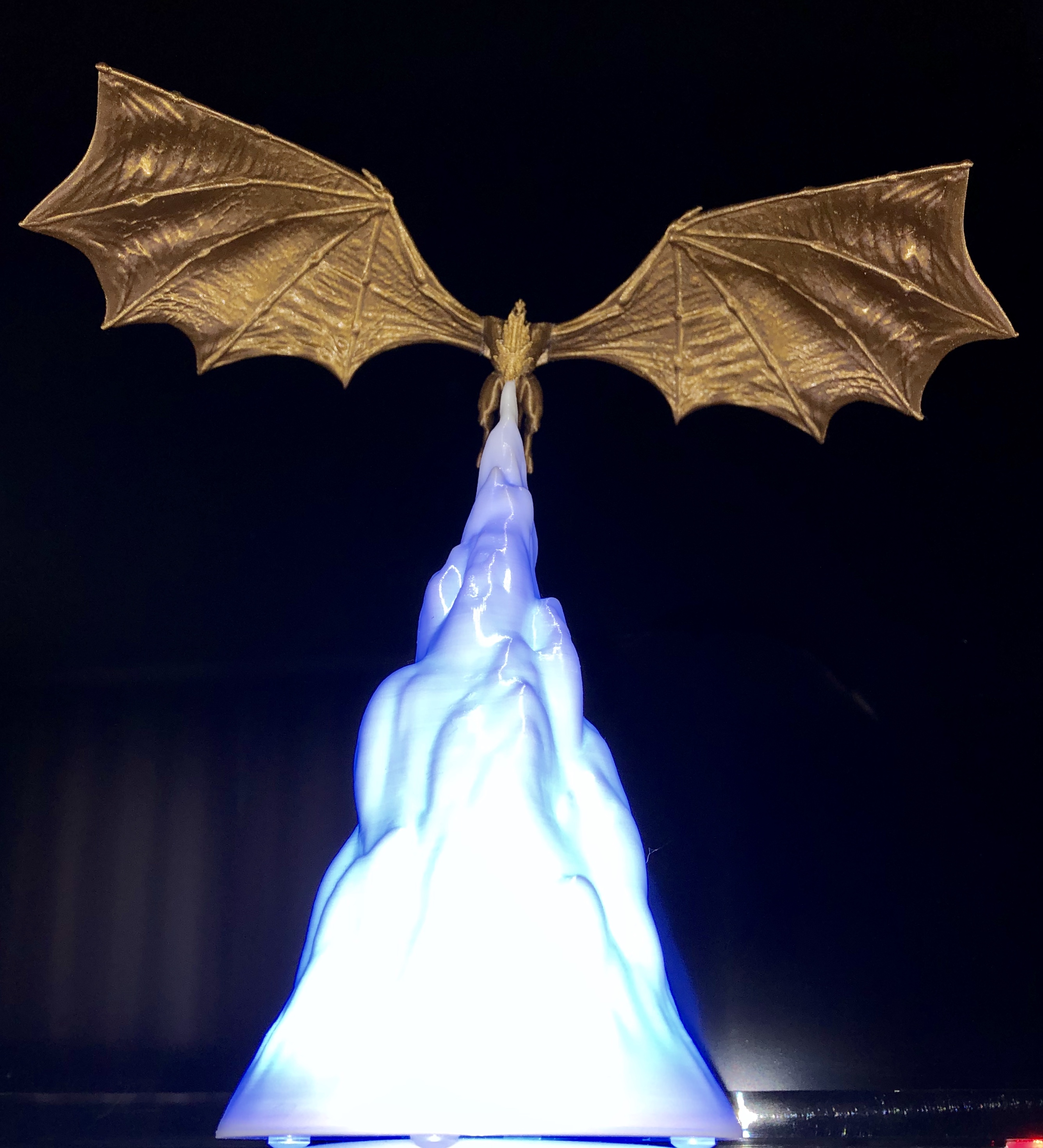 3D printable Dragon GoT Lamp・Cults