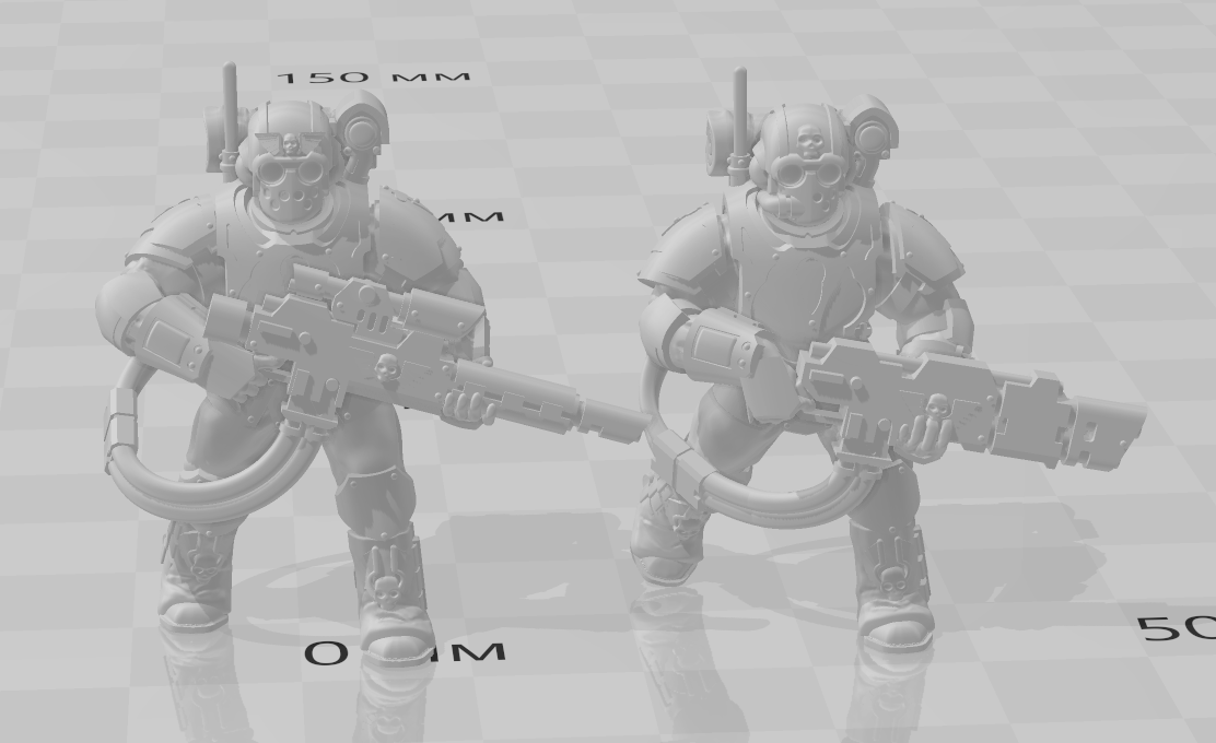 STL file Assault troops upgrade pack 🎲 ・3D print object to download・Cults
