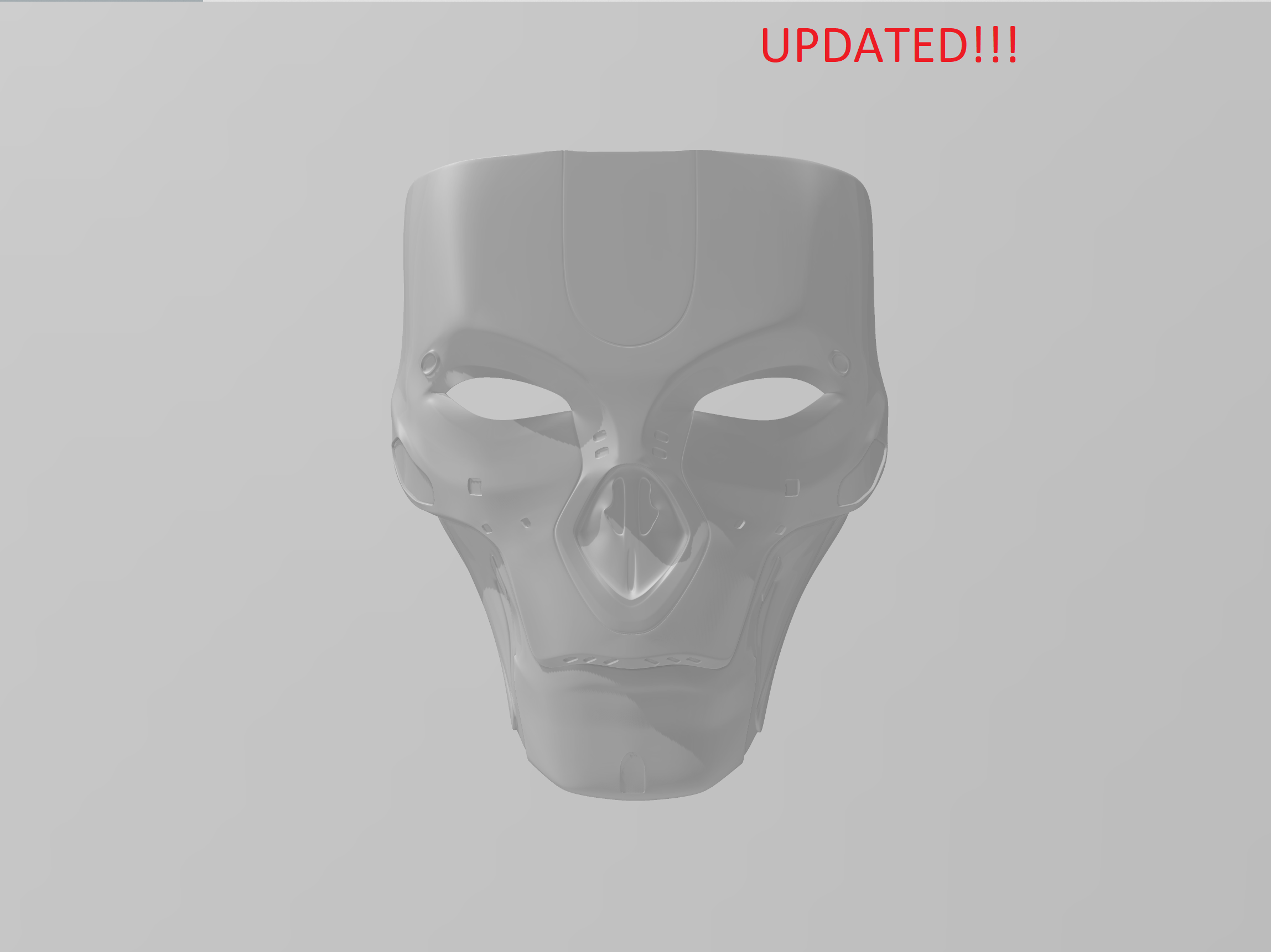 🎲 Revenant Full Face wearable Mask apex legends updated・ STL File for ...
