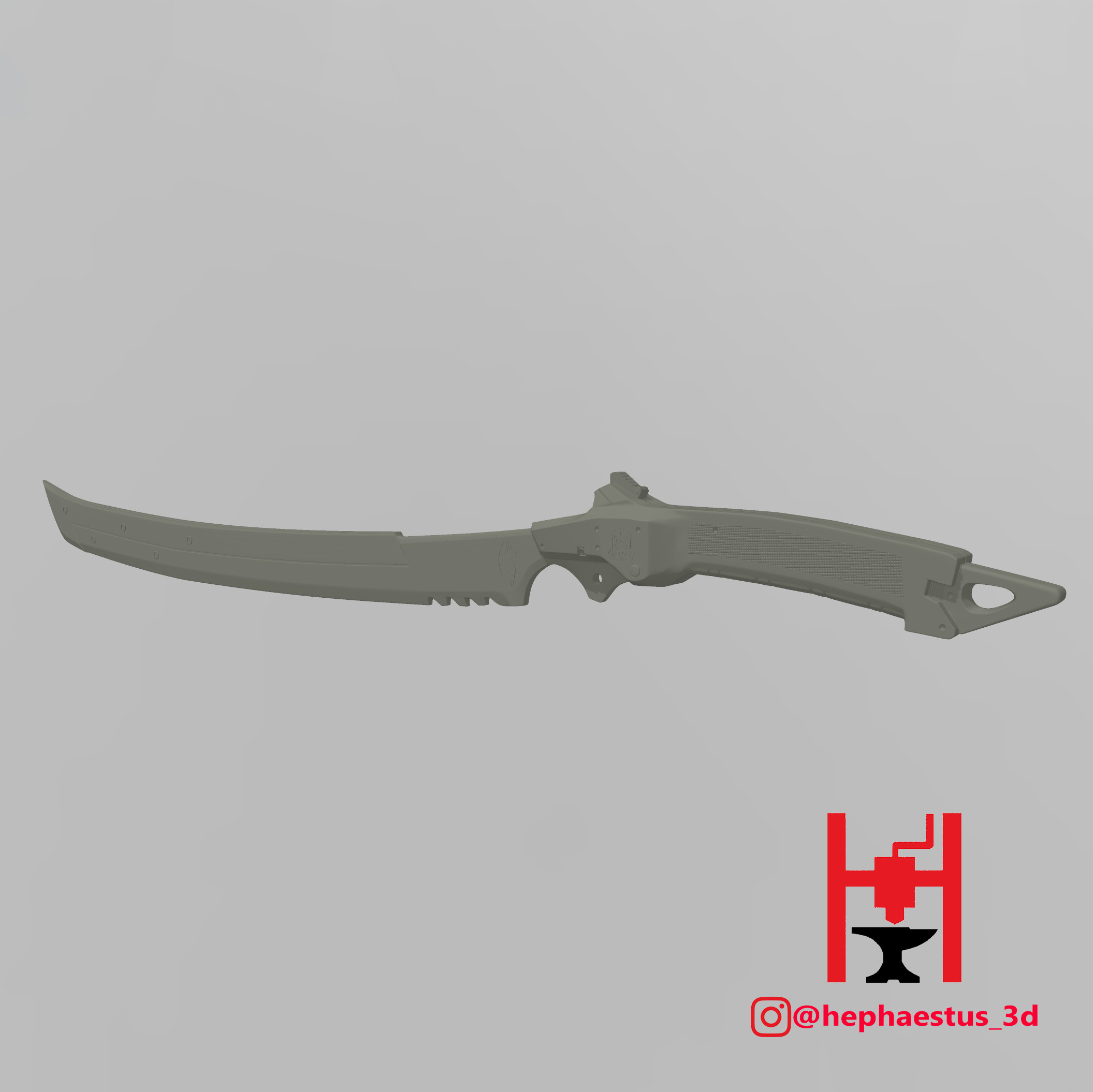 🗡️ Ash Sword Apex Legends・ 3D File for ・Cults