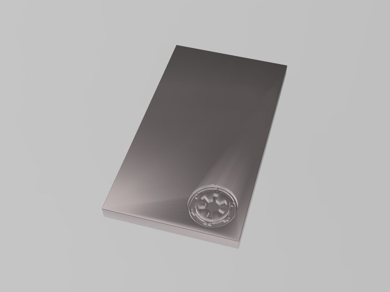 🧱 BESKAR BRICK THE MANDALORIAN・Free STL File for ・Cults