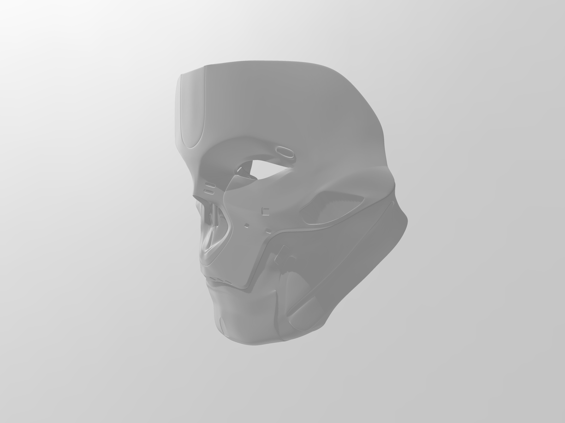 🎲 Revenant Full Face wearable Mask apex legends updated・ STL File for ...