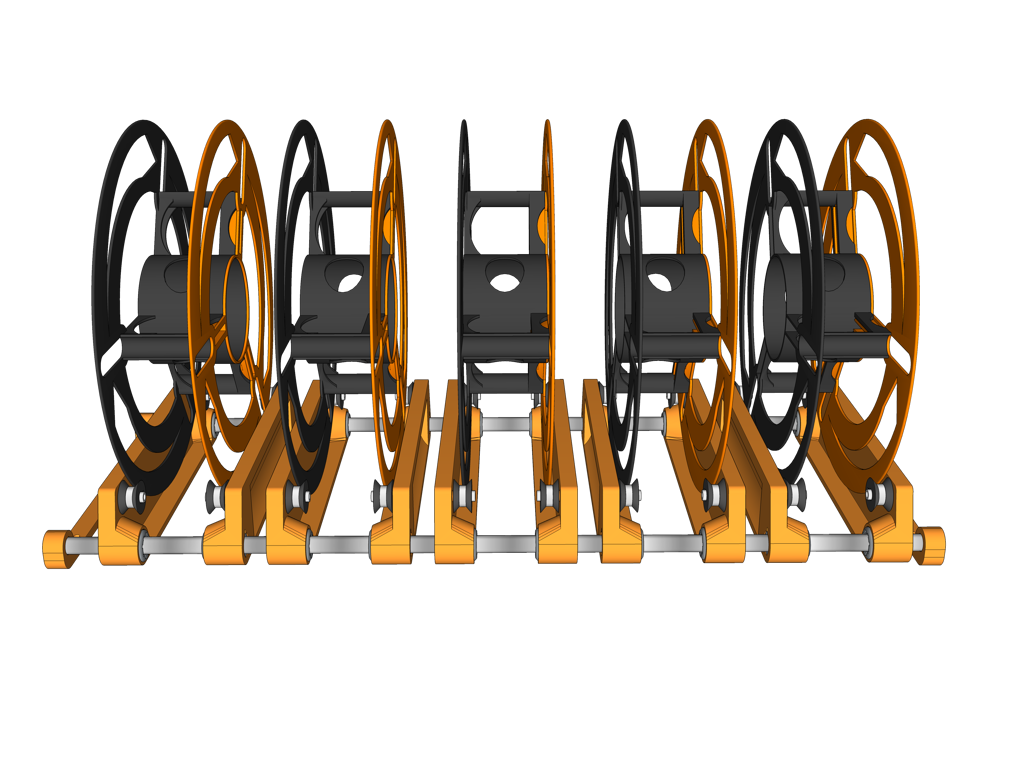 Free STL file Universal Spool Holder - Universal Spool Unwinder 🪢・3D ...