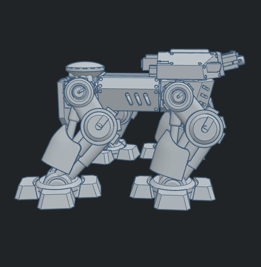 ⚔ Dreadboi Centaur Conversion Parts・ STL File for ・Cults