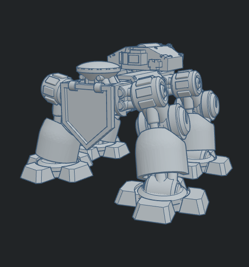 ⚔ Dreadboi Centaur Conversion Parts・ STL File for ・Cults