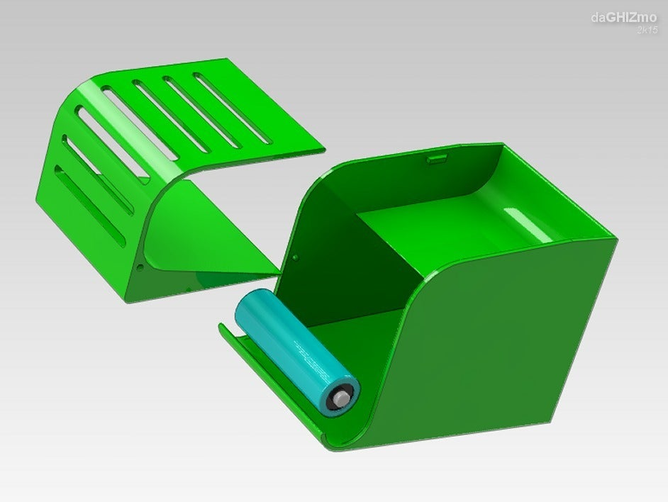 Free STL file BATTERY DISPENSER 🔋 ・3D print design to download・Cults