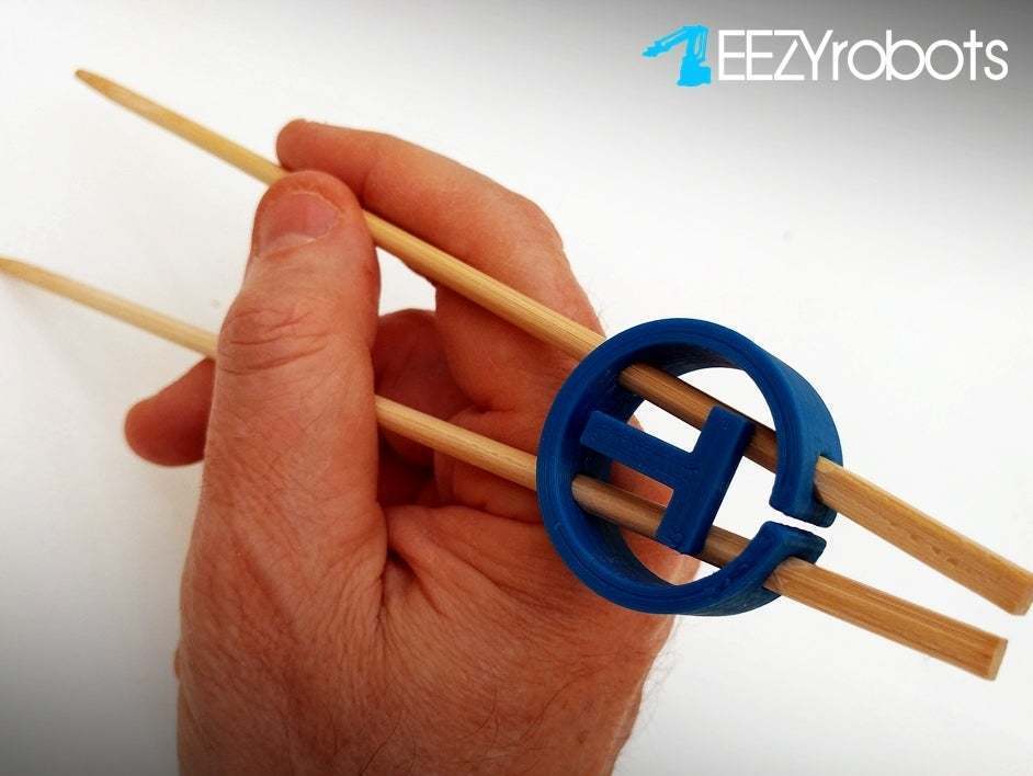 🥢 THINGLOGO CHOPSTICK HELPER・Free STL File for ・Cults