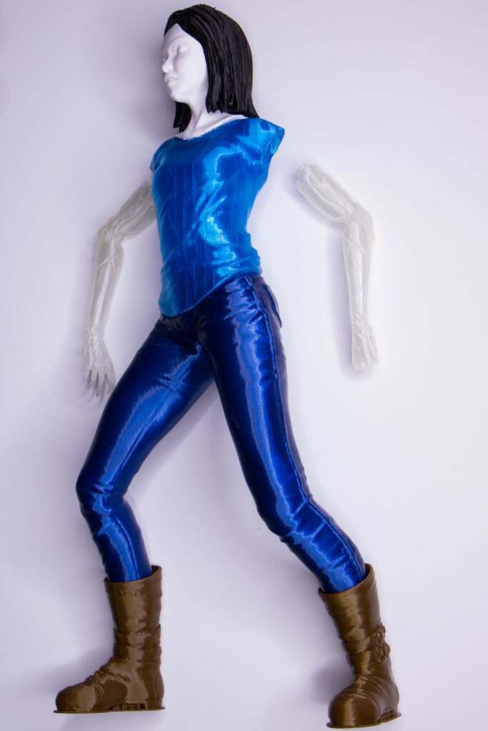 3d Print Alita Battle Angel Figurine Repost Fixed・cults
