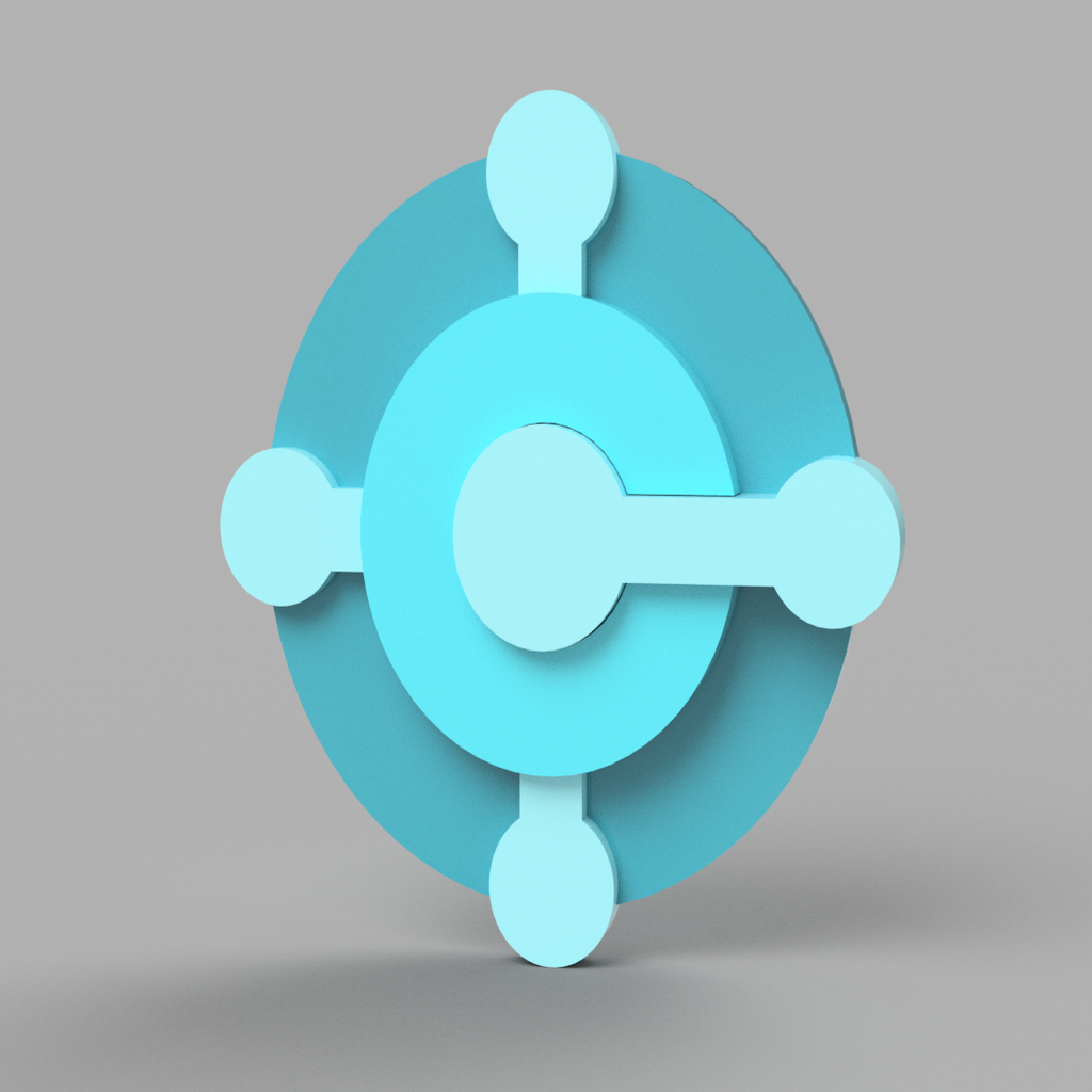 Free STL file Microsoft Dynamics 365 Business Central logo 🚩 ・3D print ...