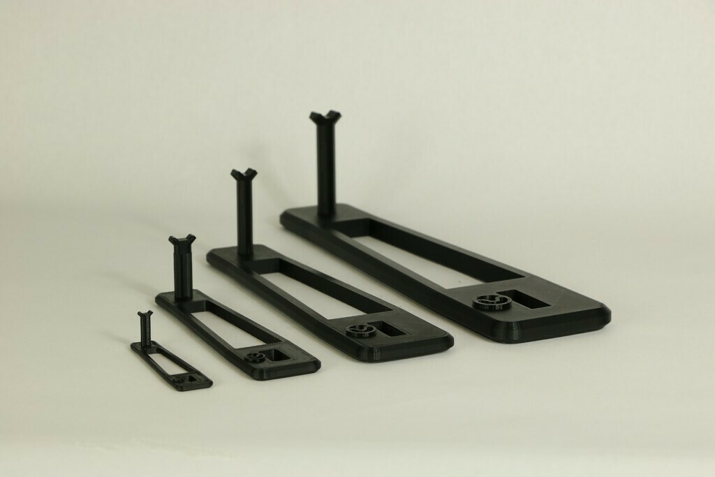 🎠 Compliant Mechanism Blaster Stands (Mark Rober)・Free 3D File for ・Cults