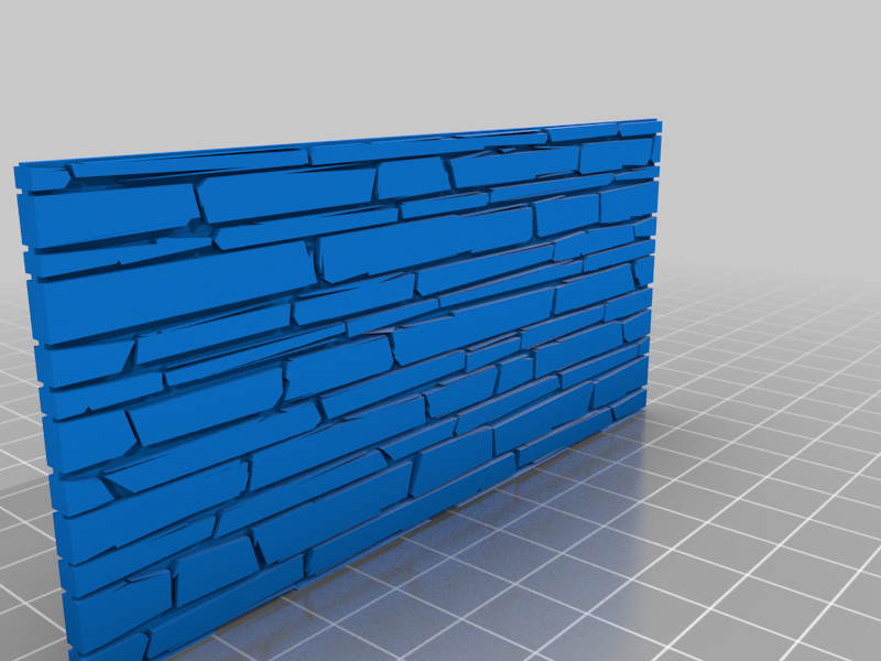 🆓 Stone Wall Remix・Free STL File for 3D printing・Cults
