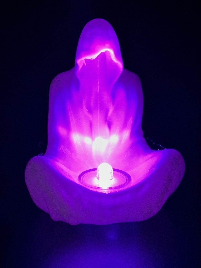 🕯️ Ghostly Candle Holder Remix・Free STL File for 3D printing・Cults
