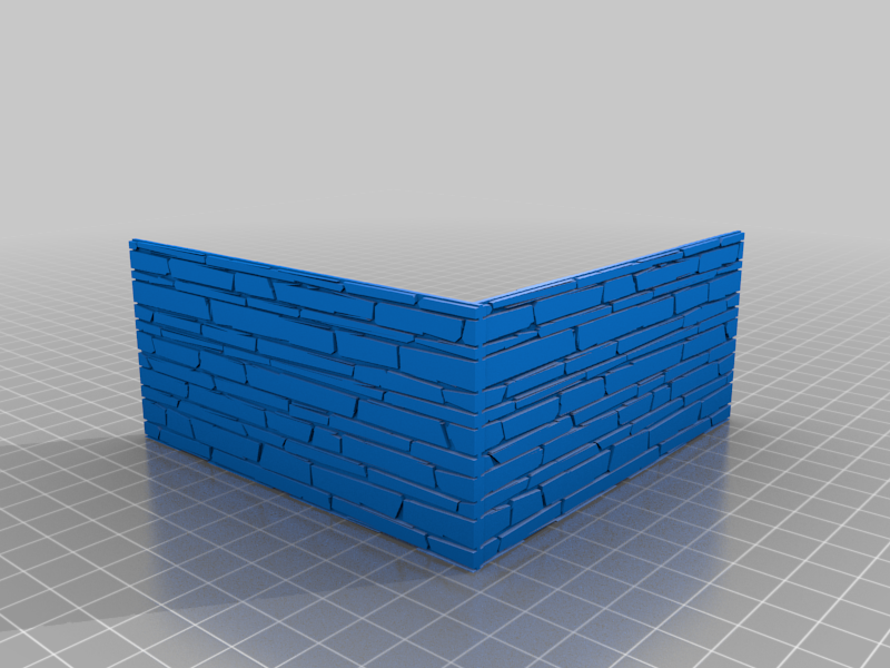 Free 3D file Stone Wall 🎲・3D printing model to download・Cults