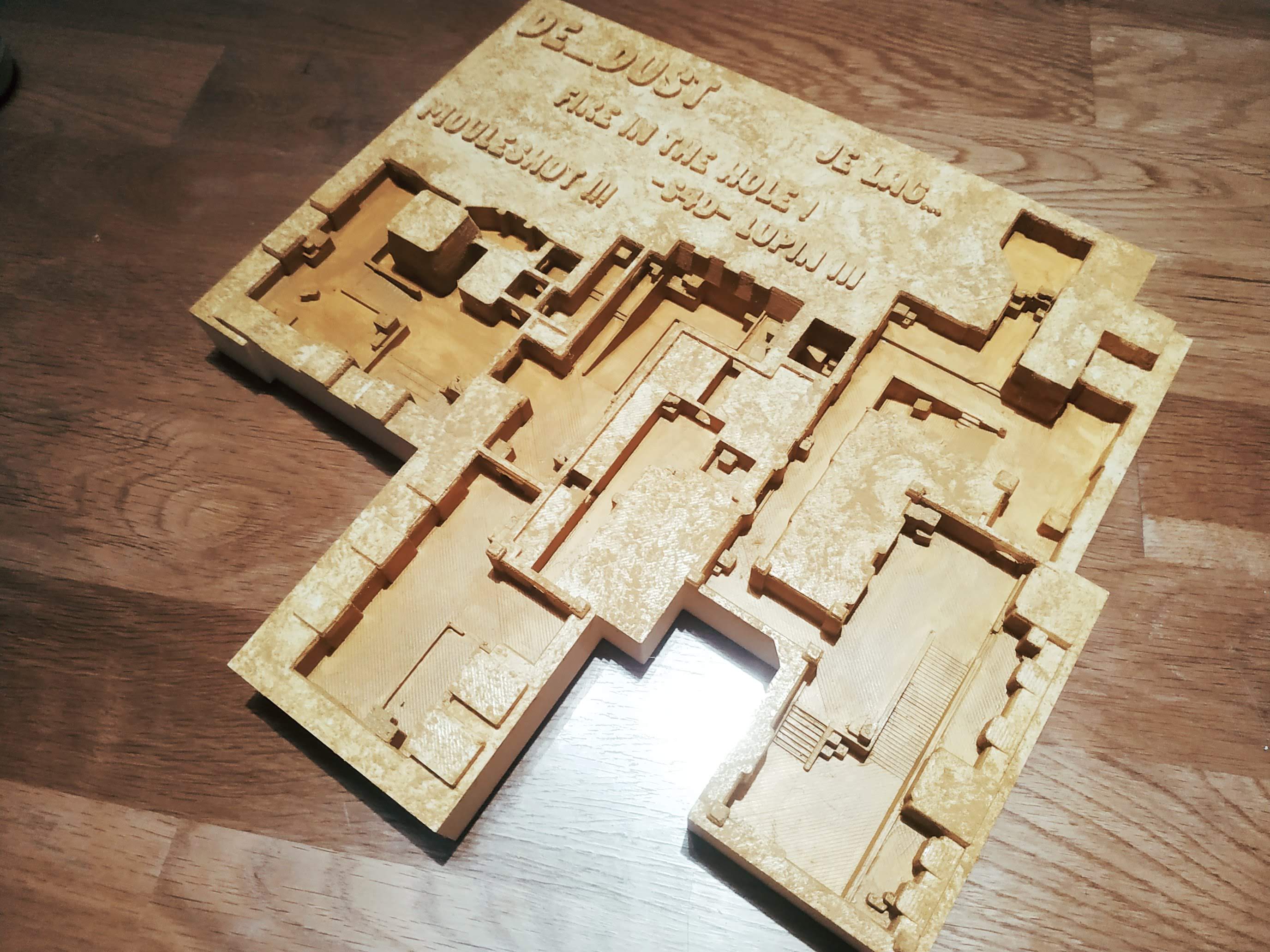 Archivo STL gratis Mapa DE_DUST (Counter Strike) 🎲 ・Modelo para ...