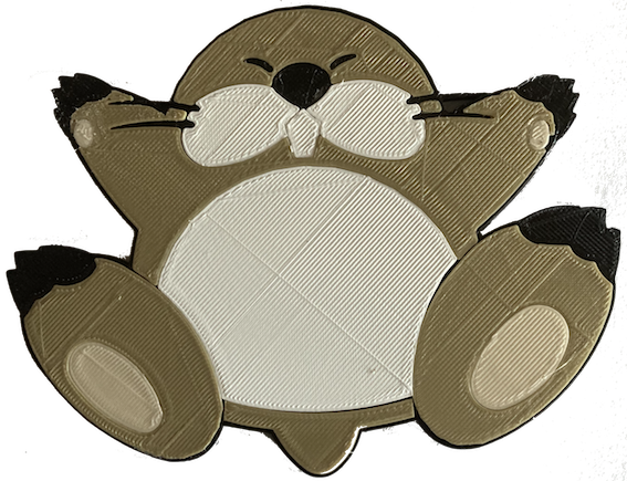 Free STL file badge topi taupe 📛 ・3D printable object to download・Cults