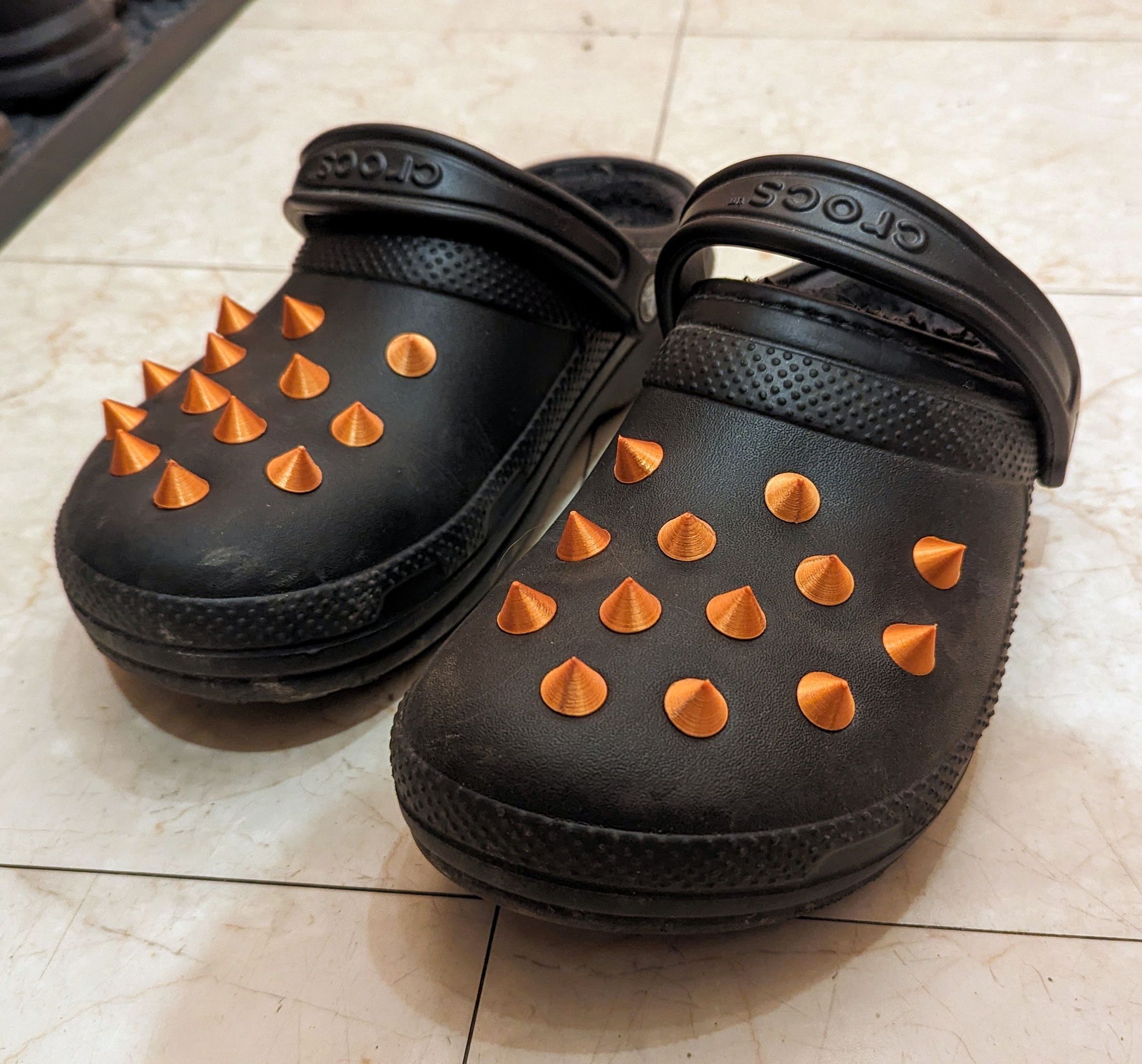 3D printable Crocs Spike Jibbitz - Pointy Charms - New Designs!・Cults