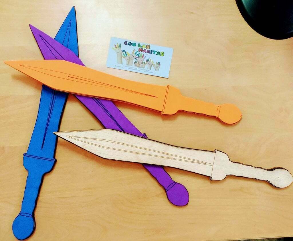 Fichier SVG gratuit Gladius lasercut 🎲 ・Objet à télécharger et à ...