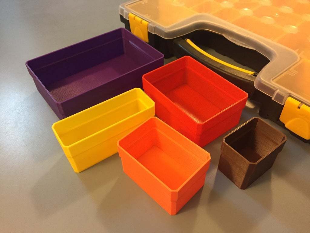 🏠 Bins for Harbor Freight 20 Bin Portable Storage Case・Free STL File ...