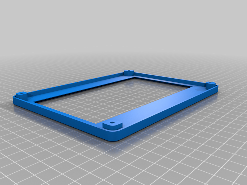 🔧 7" Touch Display Case for Raspberry Pi 3 B+・Free STL File for ・Cults