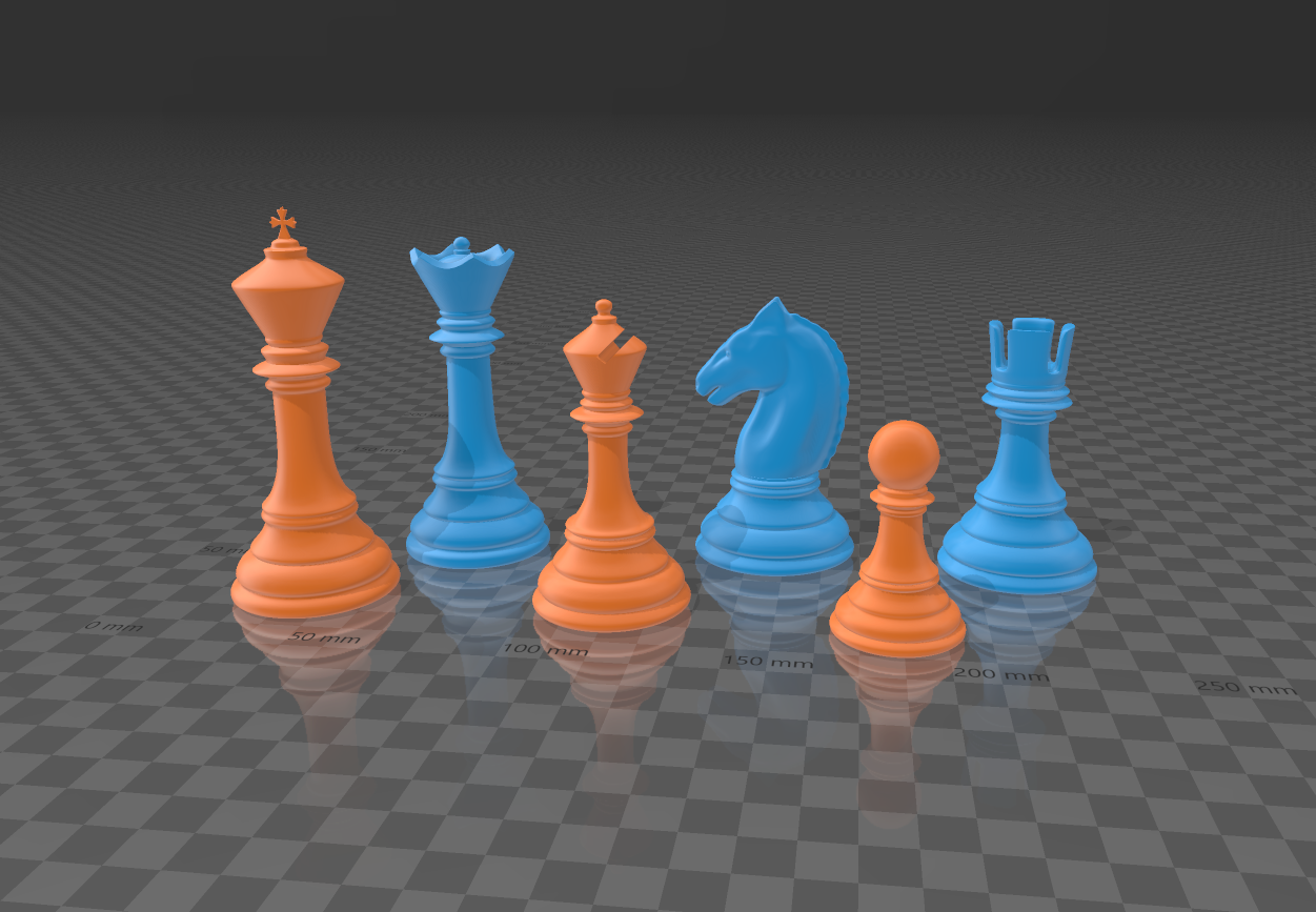 Archivo STL gratis Classic Chess Set Printable 3D print model ♟️ (OBJ y ...