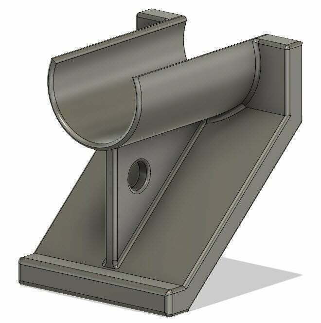 Free STL file INTEX swimming pool tube holder/ INTEX Piscine support ...