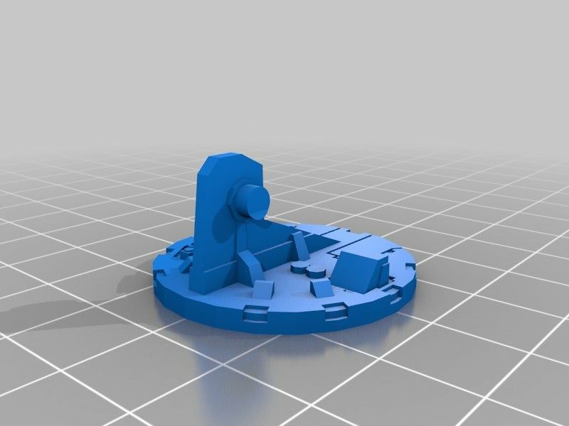 🎨 Sonic Turret (Razorback/Land Raider)・Free STL File for ・Cults