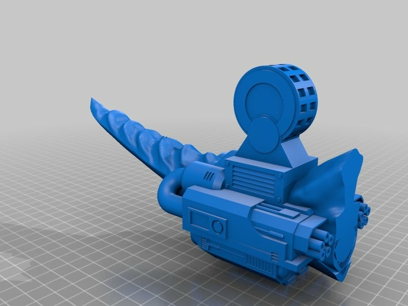 ⚔ Titan Daemon Claw・Free STL File for ・Cults