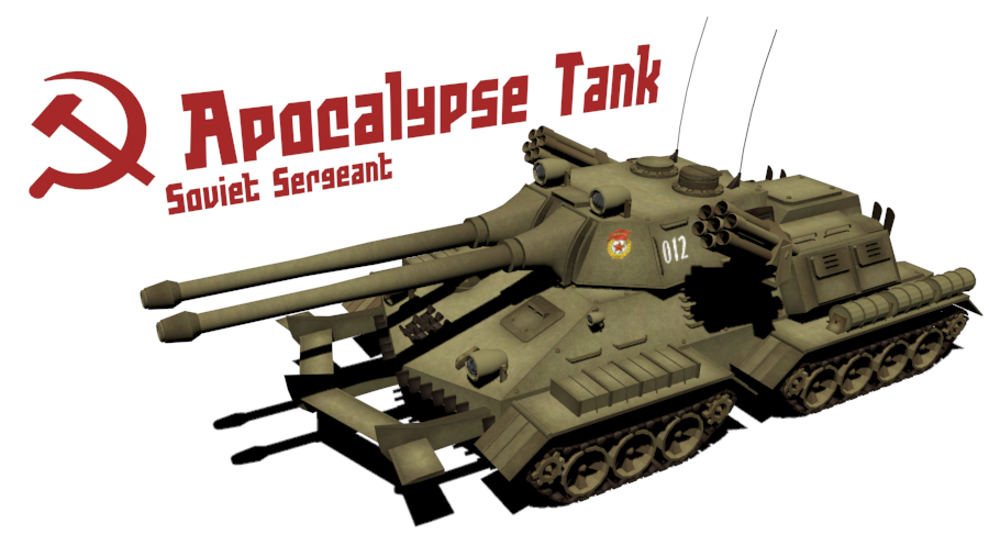 STL file Red alert tank apocalypse 🪖 ・3D printing design to download・Cults