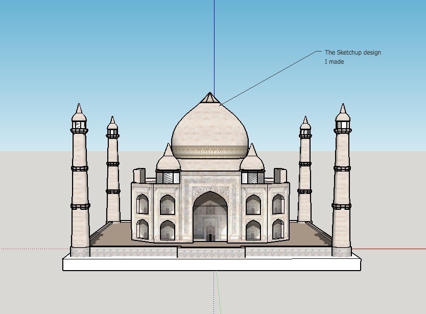 Free STL file Taj Mahal 🧞‍♂️ ・3D print design to download・Cults