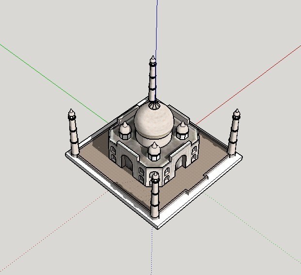 Free STL file Taj Mahal 🧞‍♂️ ・3D print design to download・Cults