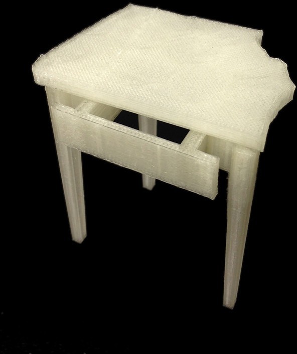 Free STL file 1/8 Scale model of End Table 🔚 ・3D printing idea to ...