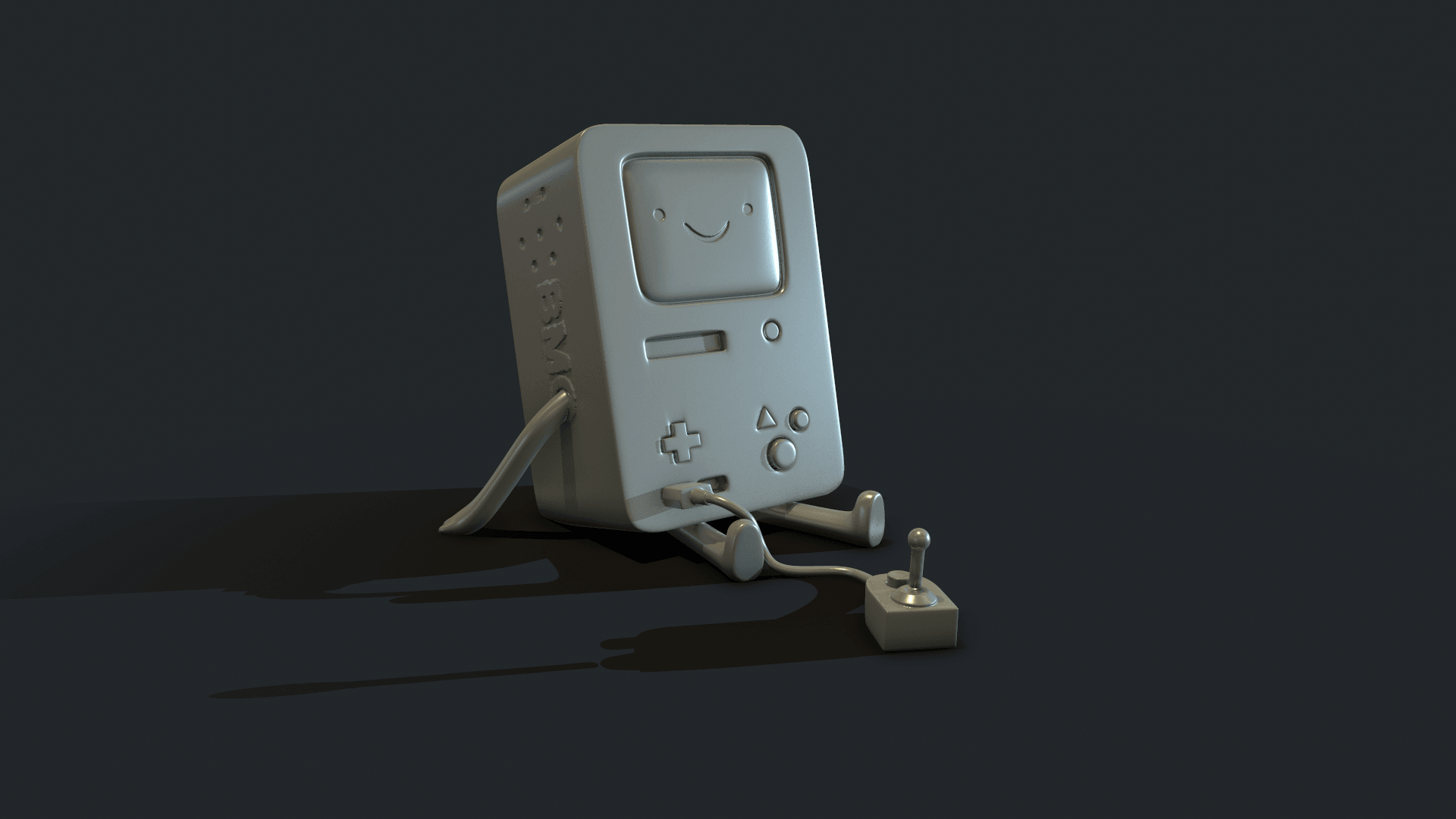 🎲 beemo from adventure time・Free STL File for ・Cults