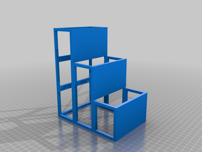 🍽️ Riser Shelf (Customizable)・Free STL File for ・Cults