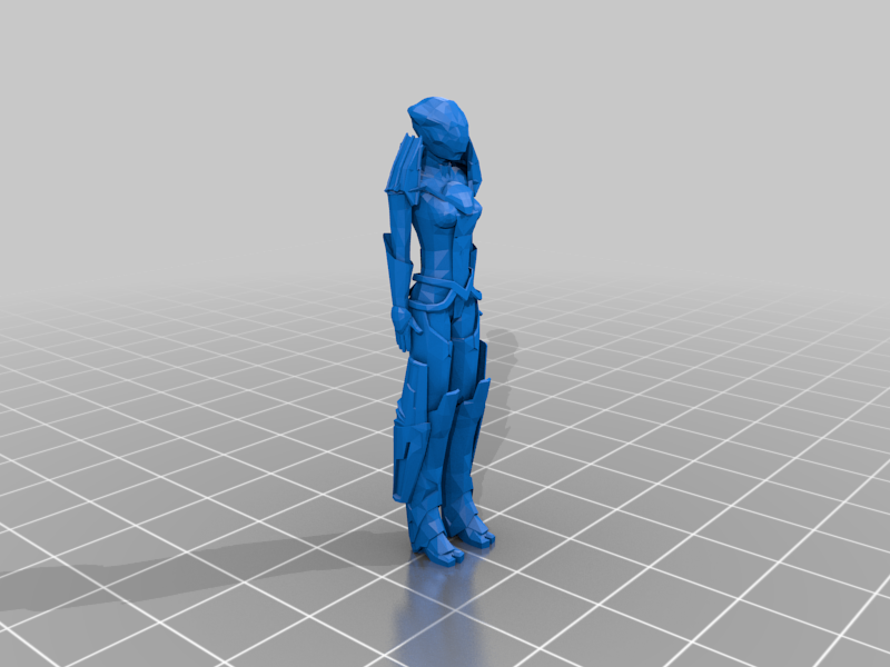 Free STL file Herald Tactical Combat Armor Pack ♀️ ・3D printable design ...