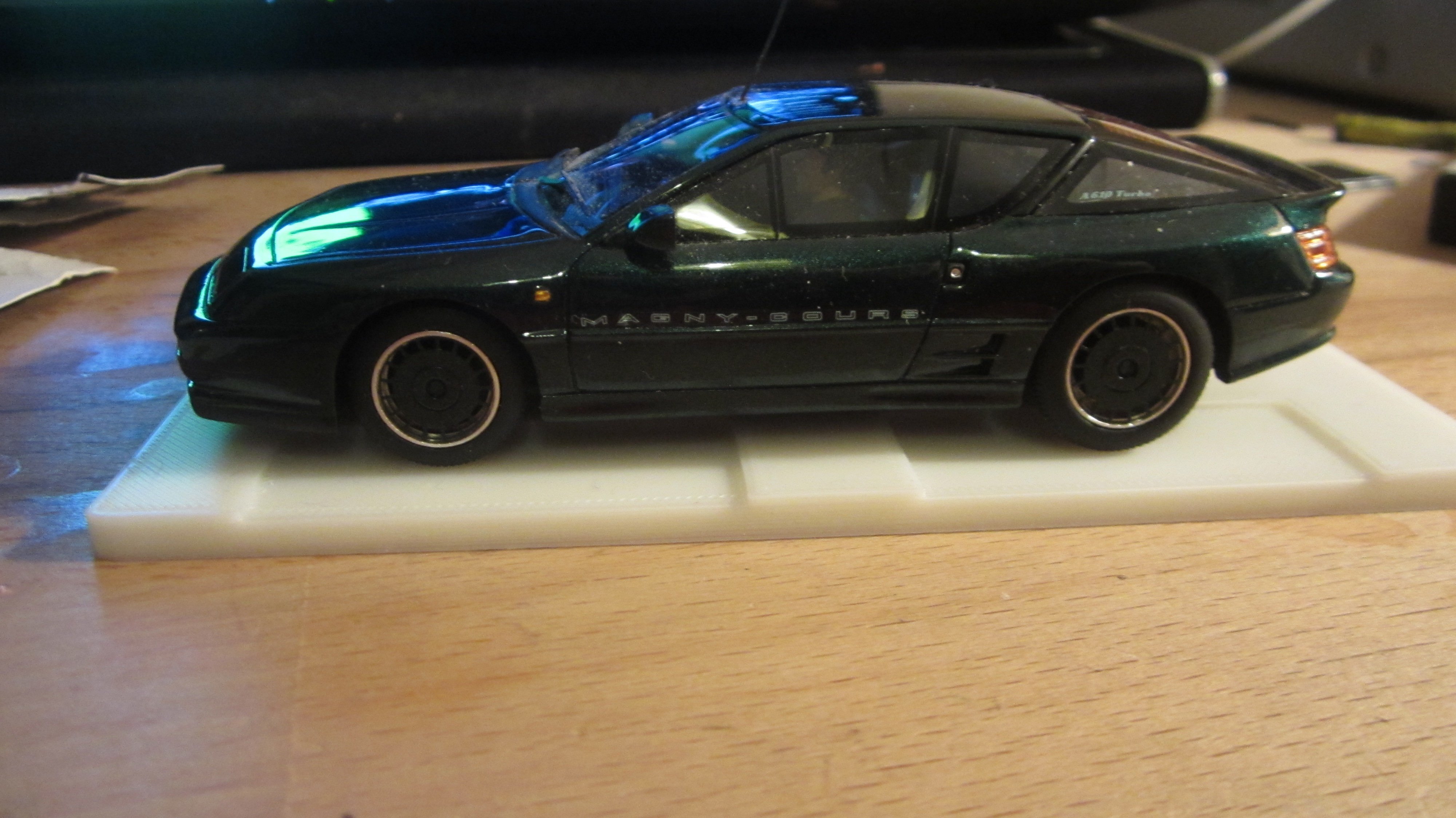 3D printable Slotcar 1/32 setup plate (stelplaat)・Cults