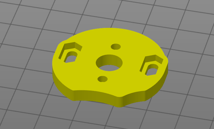 Free STL file Tamiya 380 adjustable motor adapter 🎲 ・3D printing idea ...